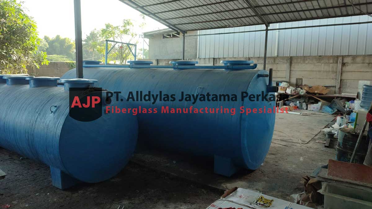 Chemical Tank - Tangki Kimia FRP Bahan Fiberglass